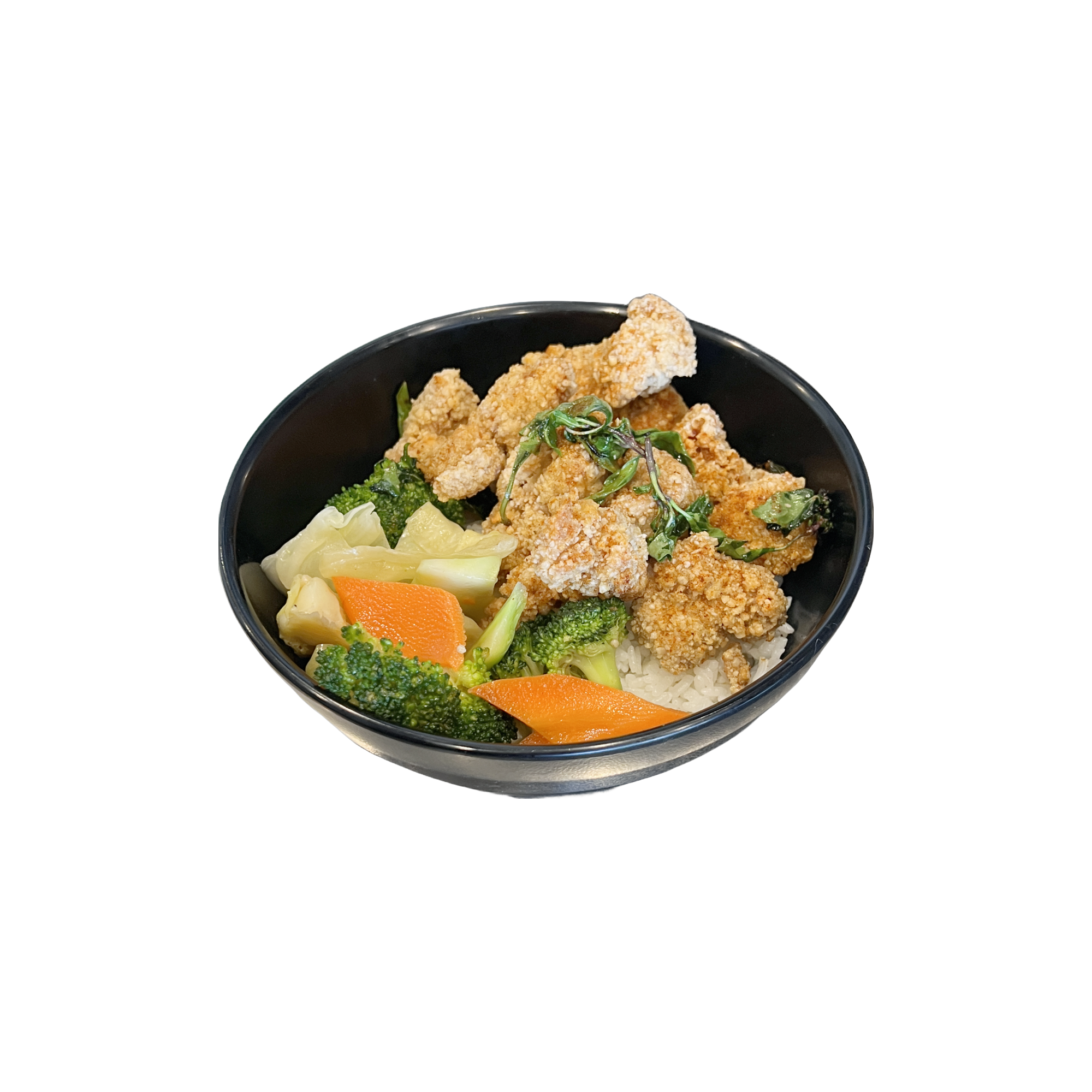 Bowl- Crispy Chicken Rice Bowl | Tea Spots